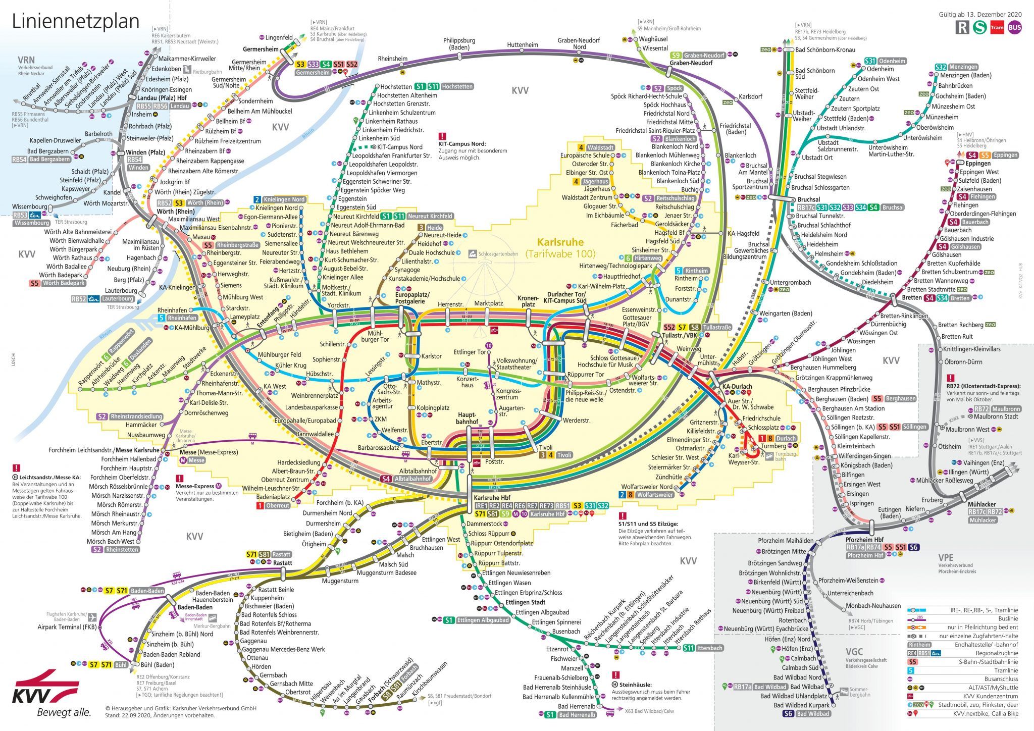 Überarbeitung HVV-Schnellbahnplan: Wie er künftig aussehen könnte